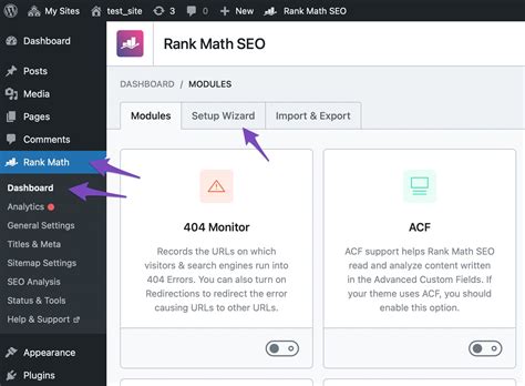 Installing Rank Math On A Multisite Environment Rank Math