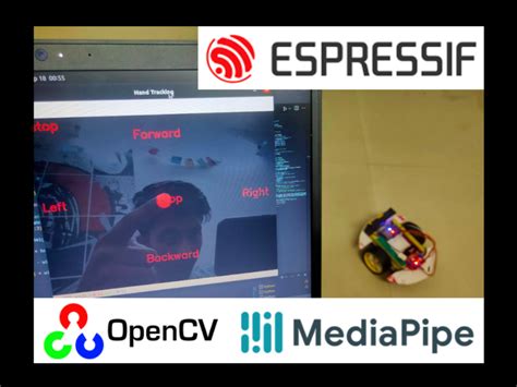 Visual Gesture Controlled IoT Car Wikifab