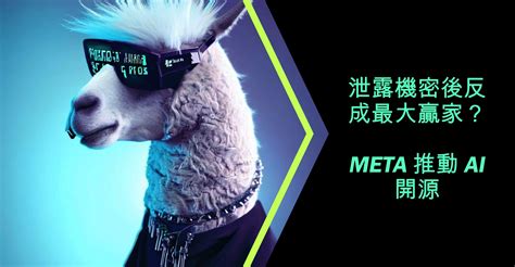 泄露機密後反成最大贏家Meta 推動 AI 開源 Robin Kuo