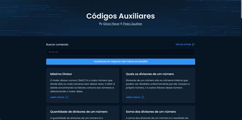 Github Oliver Zynauxiliary Codes