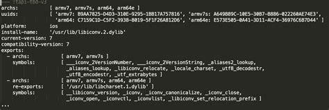 Ios Why Xcode Shows Tbd Instead Of Dylib Stack Overflow