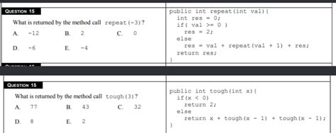 Solved Please Trace Recursion To Help Explain What Is Going