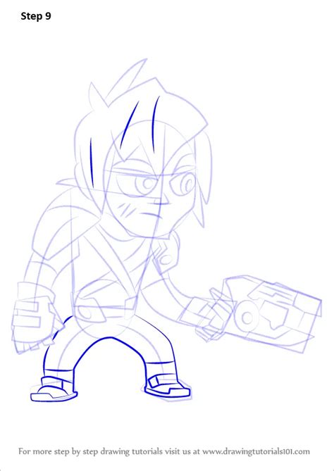 How To Draw Lil Stevie From Slugterra Slugterra Step By Step DrawingTutorials101 Com