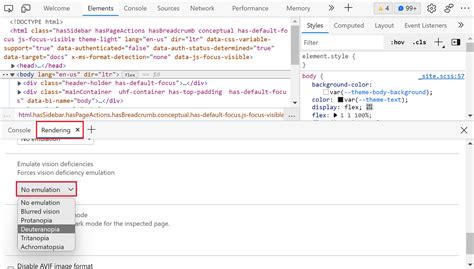 Emulate Vision Deficiencies Microsoft Edge Development Microsoft Learn