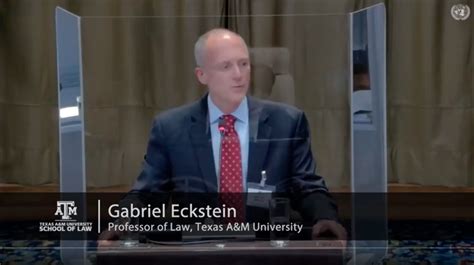 Professor Eckstein Represents Bolivia At The International Court Of Justice