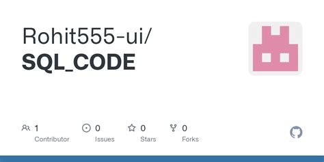 Github Rohit555 Uisqlcode