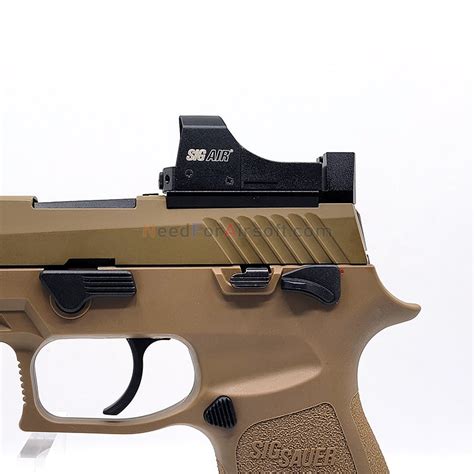 Pmg Optic Mount Base W Gitd Tactical Sight For Sig Air Vfc M17 M18 Ai Need For Airsoft