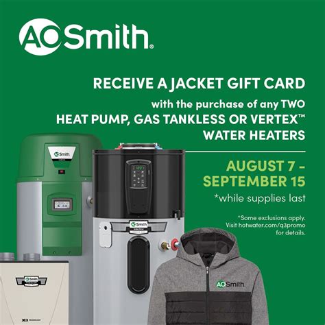A O Smith Corporation On Linkedin New Quarter New Promotion For