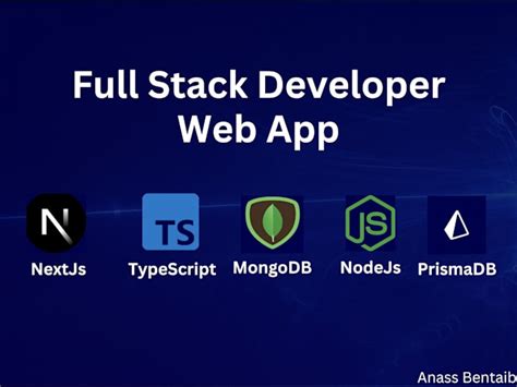 Do Full Stack Development In Nextjs Typescript By Anassbentaib Fiverr