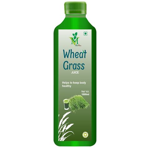 Wheatgrass Juice 1000 Ml Natural Liver Detox And Gut Cleanser Juice