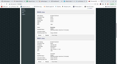 Dual Wan Only One Wan Port Getting Dhcp Ip Rtomatoftw