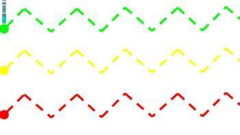 Cutting Practice For Fine Motor Activities And Listening Skills Zig Zag Lines