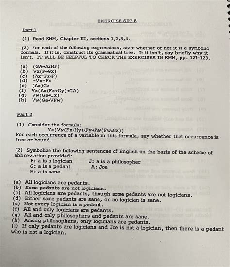 For Each Of The Following Expressions State Chegg