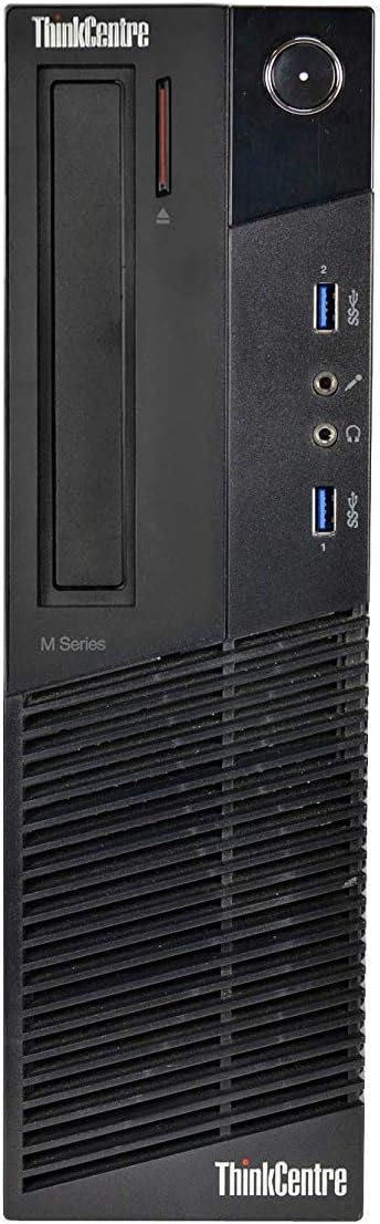 Lenovo Thinkcentre M P Sff Desktop Pc Black Intel Quad Core I Ghz Gb Ram
