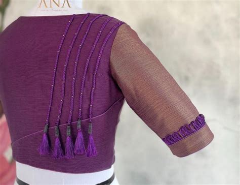 Party Wear Back Blouse Designs That Look Ethereal