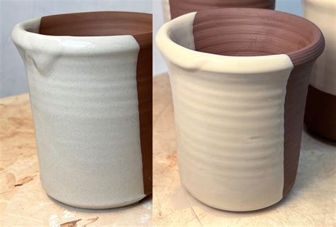 Two Thixotropic Ball Clay Slurries Applied As A Slip What Are The