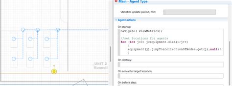 Anylogic Position Of Equipment In 3d Simulation Stack Overflow