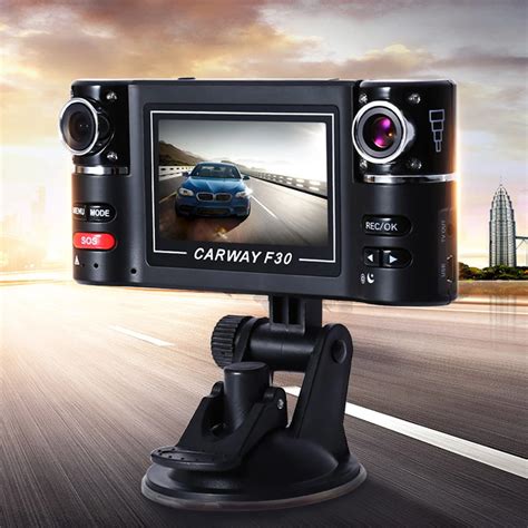 Car DVR 2.7'' HD TFT Dual Lens Car Camera Night Vision Car DVRs ...