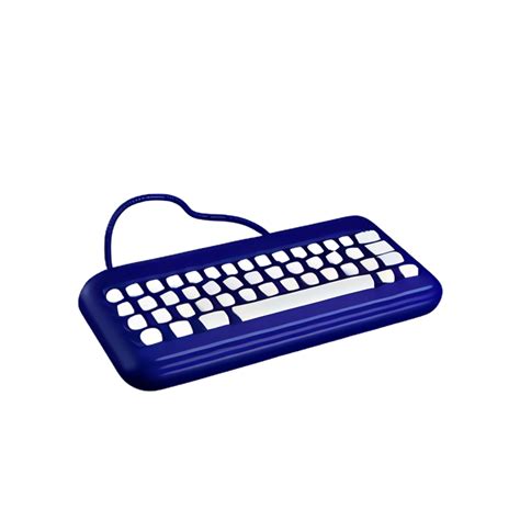 Keyboard 3d Rendering Icon Illustration 28557156 Png