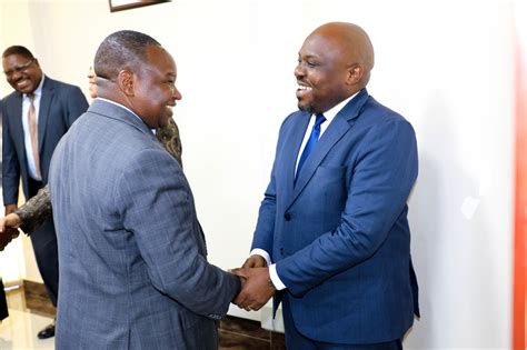 Kitomari Banking Finance Blog DKT NCHEMBA AKUTANA NA MWENYEKITI WA