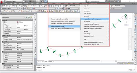 Free Autolisp Mark Chainage Along Alignment
