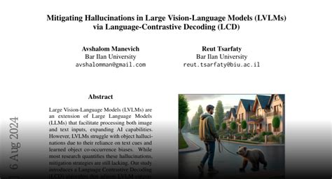 Paper Page Mitigating Hallucinations In Large Vision Language Models