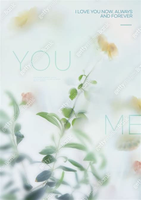 그래픽이미지 Computer Graphics 포스터 감성 컨셉 봄 꽃 백그라운드 주제 이미지 Jv13920730 게티이미지뱅크