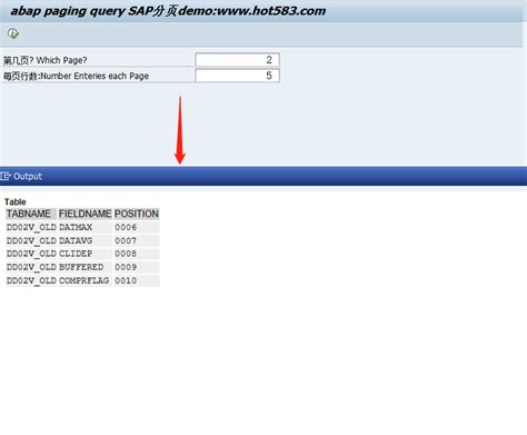Sap Abap Paging Query Step By Step Sap Abap Tutorials Tech Skills