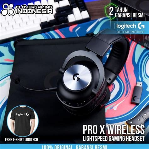 Jual Logitech Pro X Wireless Lightspeed Headset Gaming Headset Shopee Indonesia