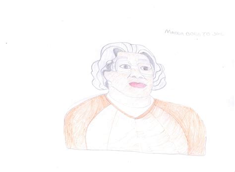 Madea Goes To Jail Drawn By Courtney Madea Draw Male Sketch