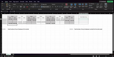 Excel Work Schedule Planner Microsoft Community Hub