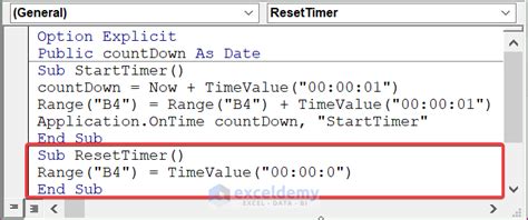 How To Create A Stopwatch In Excel With Easy Steps Exceldemy