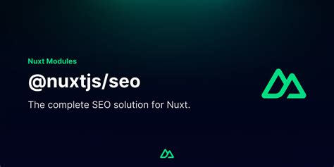 Nuxtjsseo · Nuxt Modules
