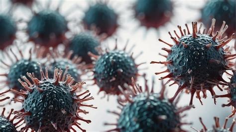 Premium Photo Cluster Of Pollen Grains Under A Microscope