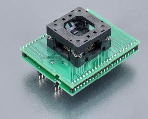 DIL QFN ZIF MSP Programming Programmer Adapter Socket Converter Package VQFN