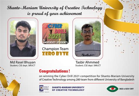 Smuct Shanto Mariam University Of Creative Technology