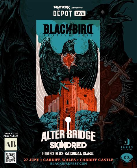Alter Bridges Blackbird Festival Takes Flight Landing At Cardiff