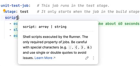GitLab CI CD PyCharm Documentation