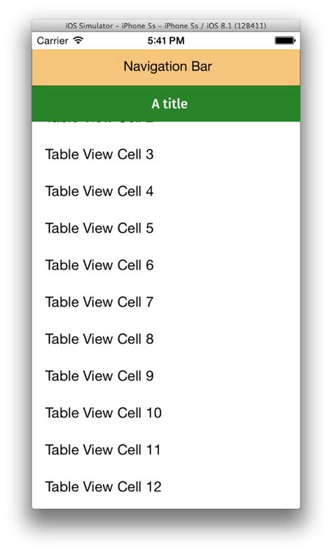Ios UITableView Change Section Header Height Depending On Scroll Offset Stack Overflow