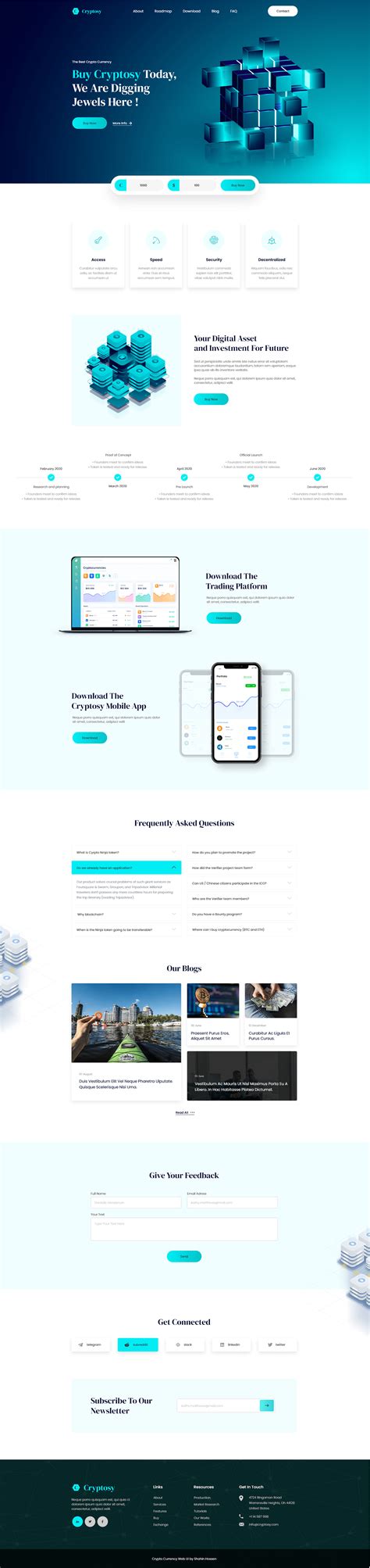 Crypto Currency Web Ui On Behance
