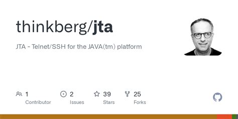 GitHub Thinkberg Jta JTA Telnet SSH For The JAVA Tm Platform