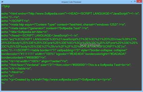 Ampare PHP Short Tag To Long Tag Download Free Windows Softpedia