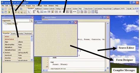 Mengenal Pemrograman Visual Lazarus Free Pascal Belajar Lazarus 1
