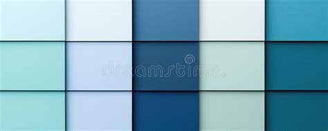 Modern Color Palette For Mobile App Design With Blue Hues Stock Image Image Of Artistic