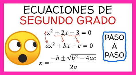 Ejercicios De Ecuaciones De Segundo Grado