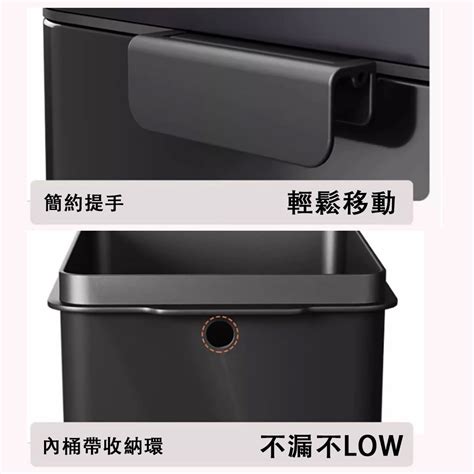 Bnzh 百年正和 21l不鏽鋼垃圾桶 內外雙桶 靜音緩降 帶蓋腳踏式垃圾桶 家用大容量客廳廚房垃圾桶 垃圾筒 Pchome 24h購物