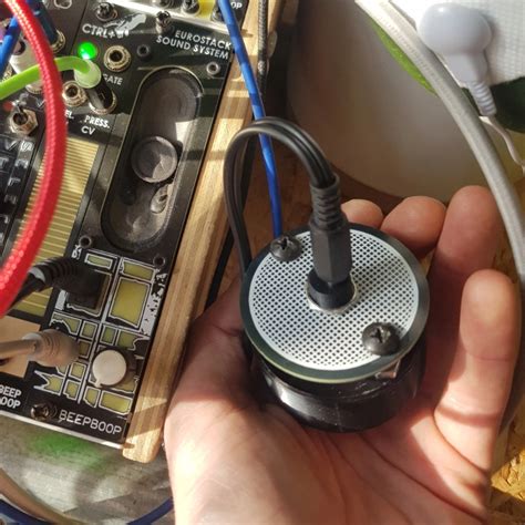 Beepboop Electronics Eurostack Transducer System Eurorack Speaker Expander Elevator Sound