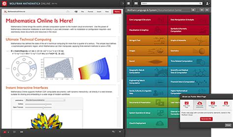 Wolfram Brings Mathematica Technical Computing to the Web