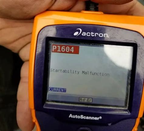 P1604 Toyota Code Startability Issues And Fixes Obd Advisor