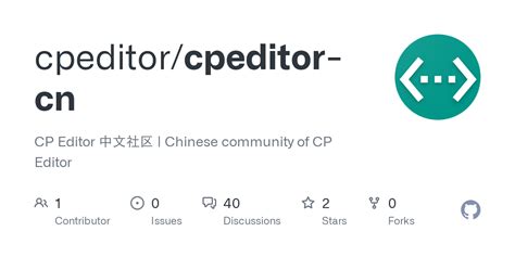 cpeditor cpeditor cn · discussions · github